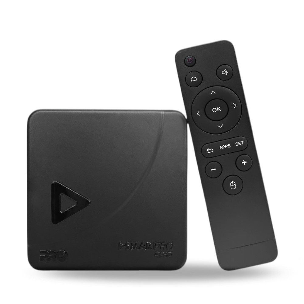 SmartPRO 4K HD Streaming player Transforma sua TV em Smart TV ...