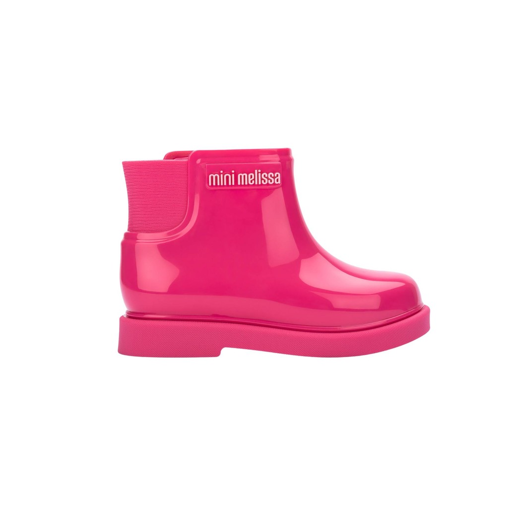 Bota Galocha Infantil Mini Melissa Chelsea Boot II Rosa | Shopee Brasil