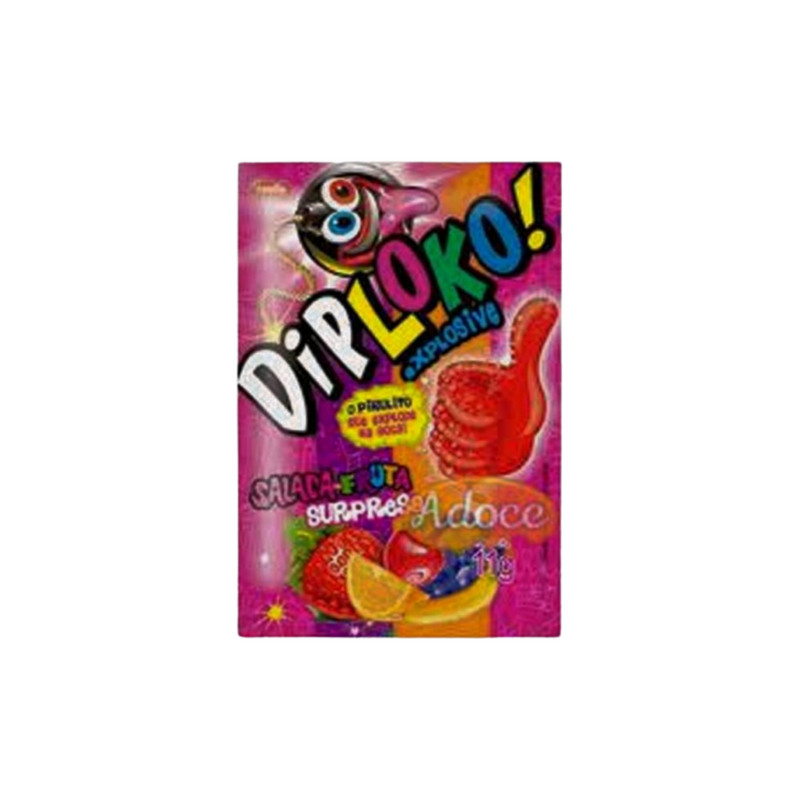 PIRULITO DIPLOKO BOOM 15X11G SALADA FRUTAS | Shopee Brasil