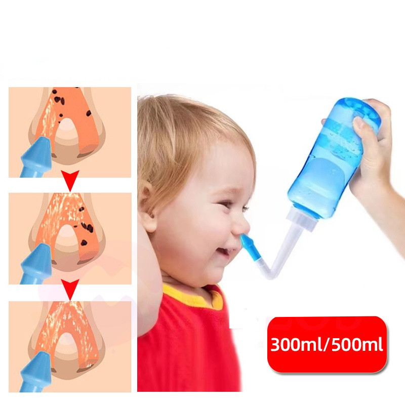Lavagem Nasal 300ml Limpeza Do Nariz Adultos Crianças Protetor Evitar ...