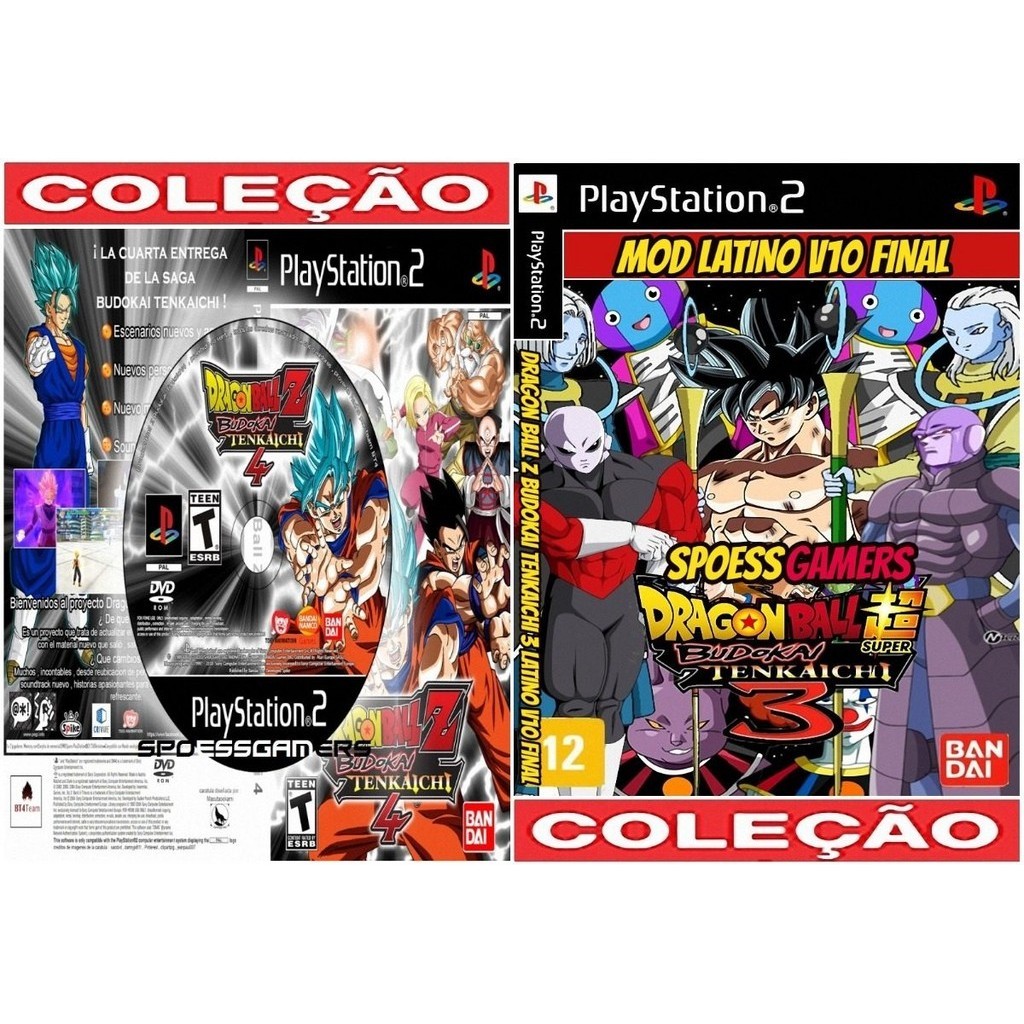 Dragon Ball Z Ps2 B. T. 3 V10 E 4 B5 (2 Dvds) Latino Patch | Shopee Brasil