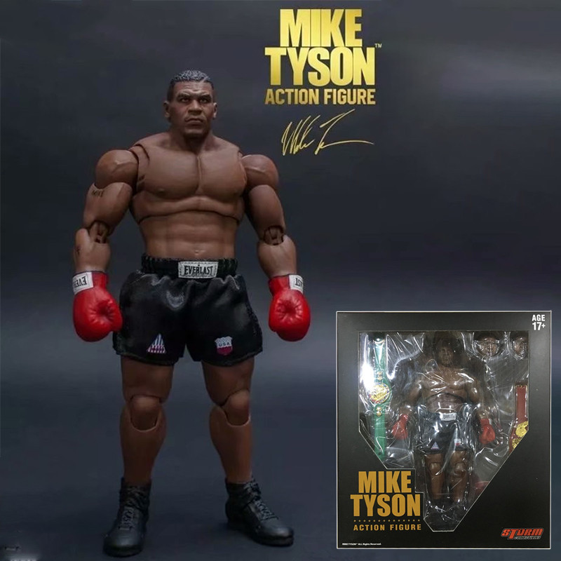 1/12 Boxeador Campeão Mike Tyson Colecionável Modelo 3 Cara De Cabeça ...