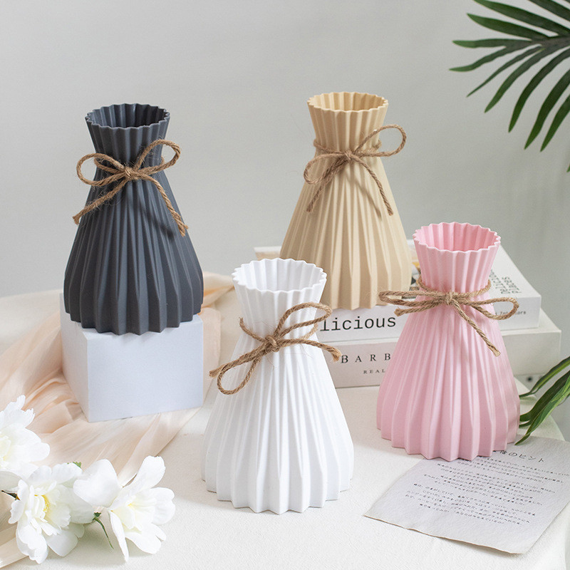 Vaso Plástico Origami De Vento De Mesa Simples Criativo Resistente A ...