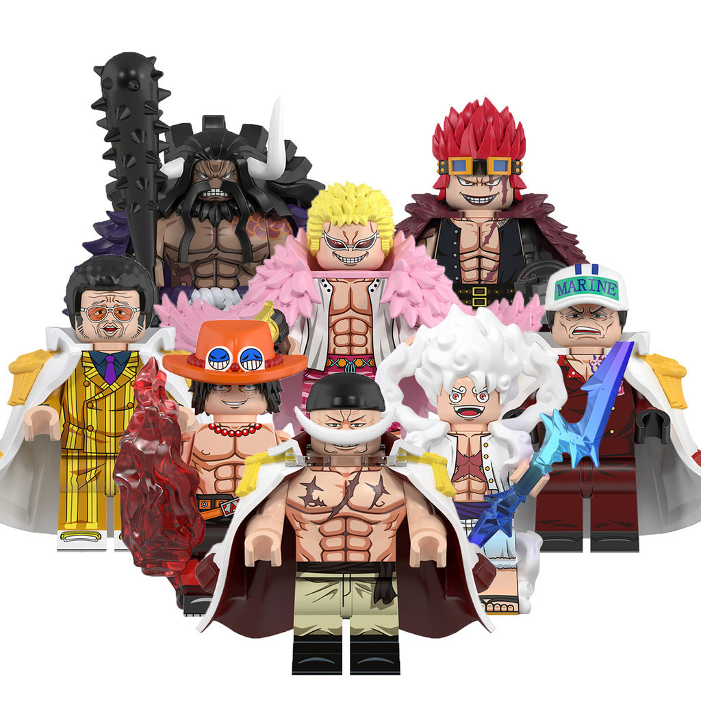Anime One Piece Action Figure Newgate Ace Nika Luffy Sakazuki Borsalino ...