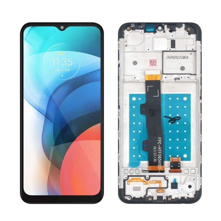 Tela Frontal Display Pra Motorola Moto E7 E7 POWER LCD Touch Completo ...