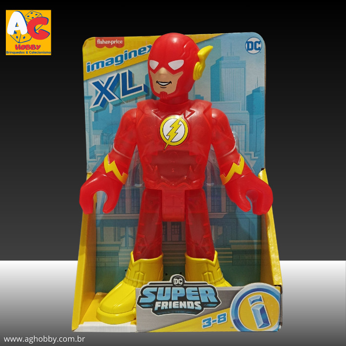 Imaginext - DC Super Friends XL / The Flash | Shopee Brasil