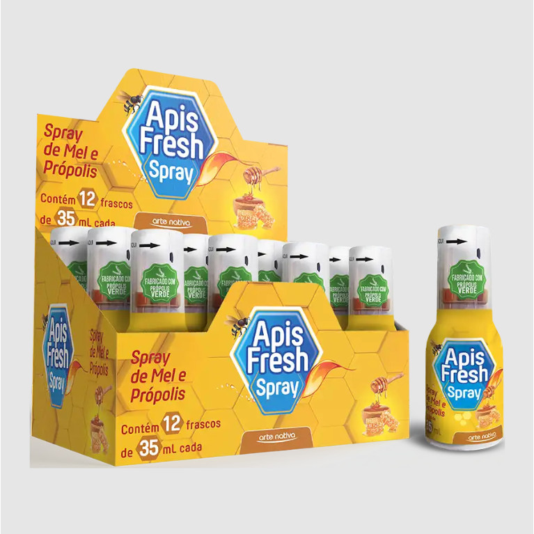 Apis Fresh Spray De Mel e Própolis (363) Arte Nativa | Shopee Brasil
