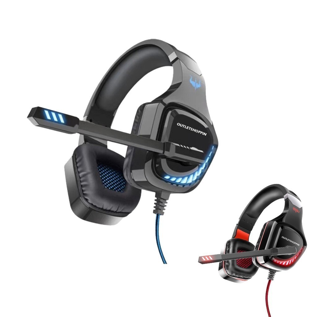 Headset Fone Gamer de ouvido com microfone Para PC Computador Celular, Headphone | Shopee Brasil