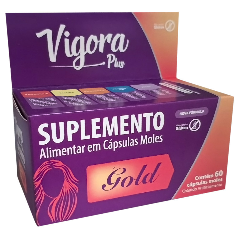 Suplemento Vigora Plus Gold Com 60 Cápsulas - Prati | Shopee Brasil