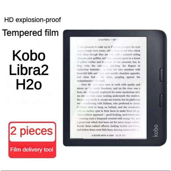 Kobo Libra H2O 7Inch HD Explosion-Proof Tempered Glass Protective Film ...