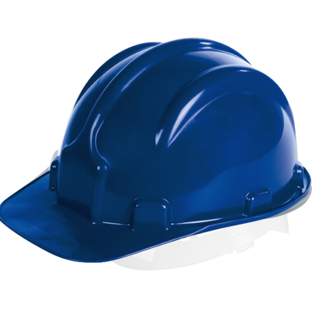 CAPACETE PARA OBRA SEGURANÇA INMETRO CA AZUL ALTA QUALIDADE | Shopee Brasil