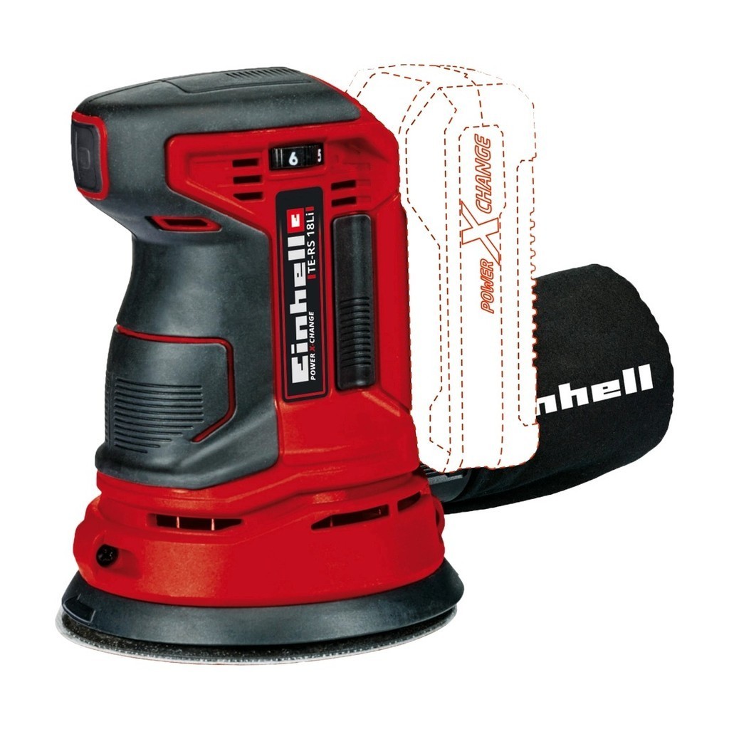 Lixadeira Roto-Orbital A Bat Te-Rs 18 Li -Solo Einhell - Melhora o Preço