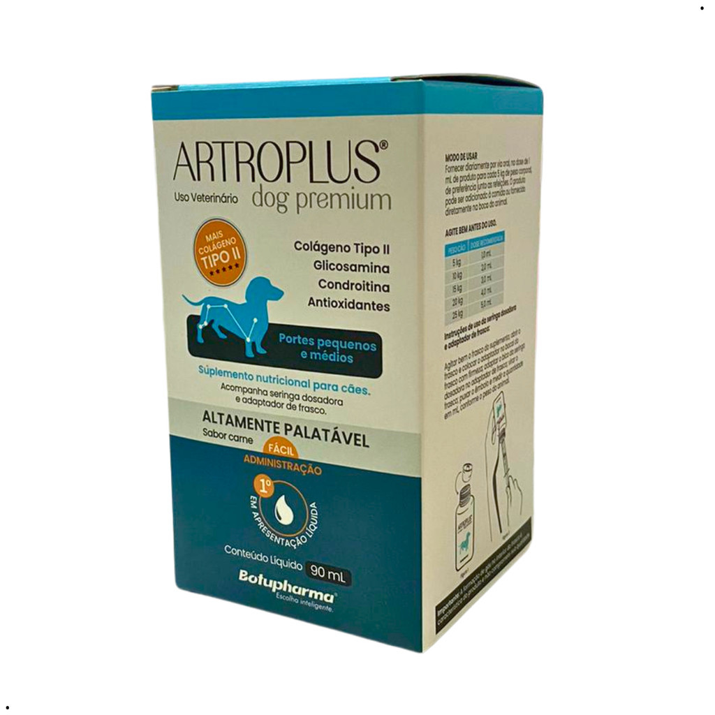 Artroplus Dog Suplemento Nutricional Carne 90ml | Shopee Brasil