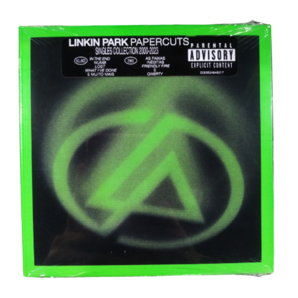 CD LINKIN PARK PAPERCUTS SINGLES COLLECTION 2000 - 2023 | Shopee Brasil