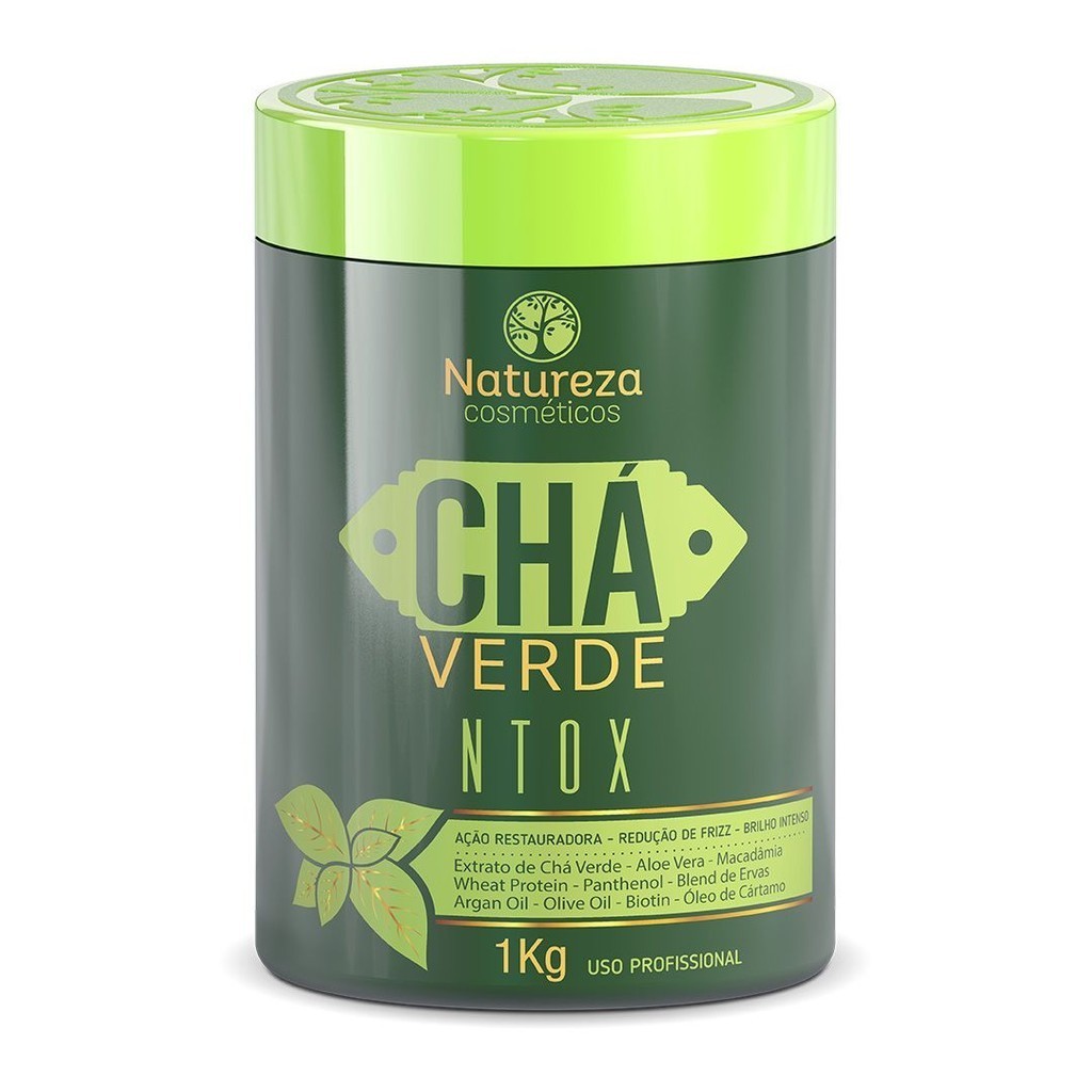 Ntox Chá Verde 1Kg - Natureza Cosméticos | Shopee Brasil