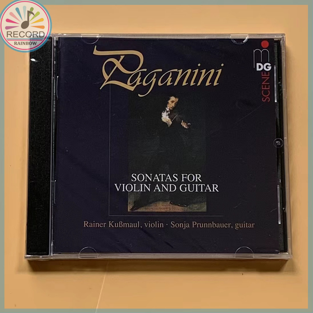 PAGANINI SONATAS FOR VIOLIN AND GUITAR Original CD Album [Lacrado ...