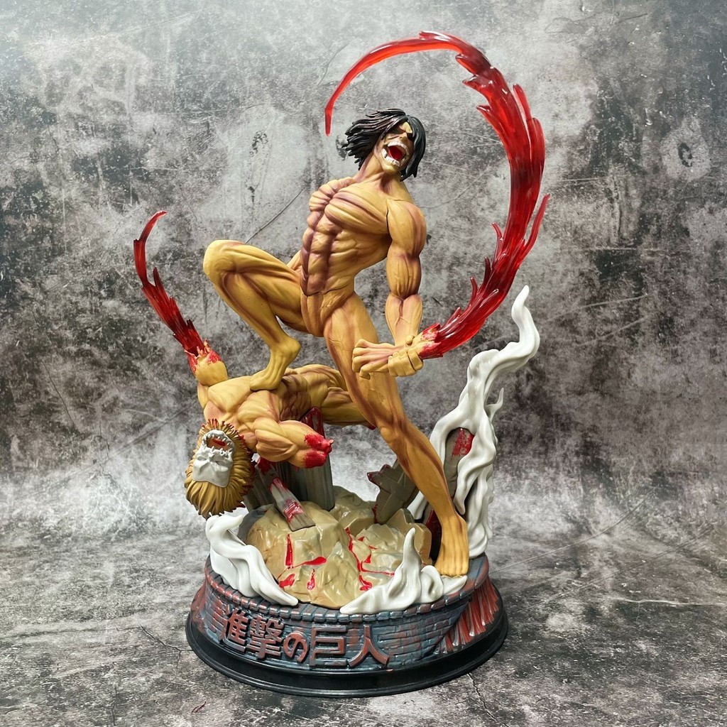 2025 Novo produto YOYO Attack on Titan Combat Form Allen Base Figura ...