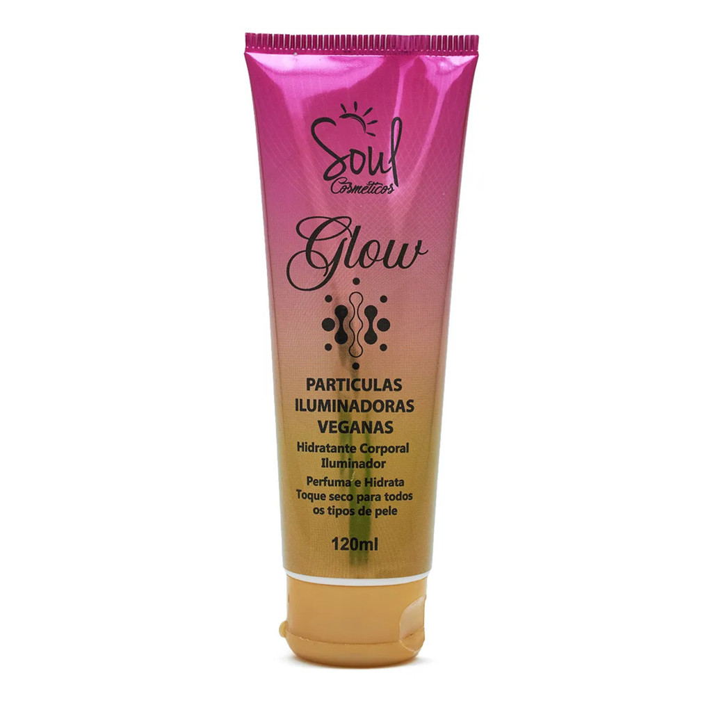 Hidratante Iluminador Glow 120ml Soul Cosméticos | Shopee Brasil
