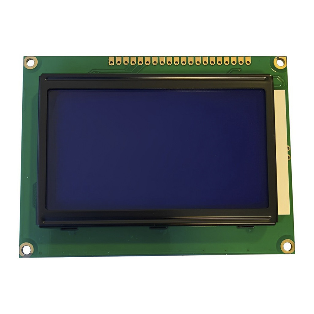 Display LCD Grafico 128X64 Backlight Azul Para Arduino | Shopee Brasil