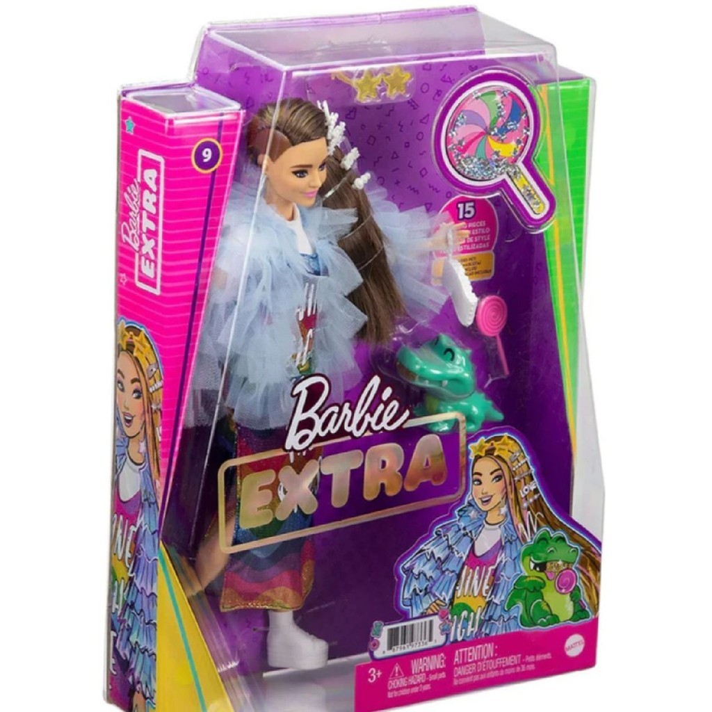 Boneca Barbie extra Numero 9 - Mattel | Shopee Brasil