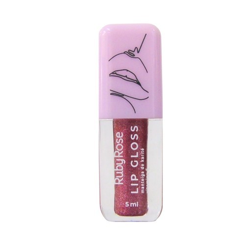 LIP GLOSS RUBY ROSE SHOOTING STAR 5ML | Shopee Brasil