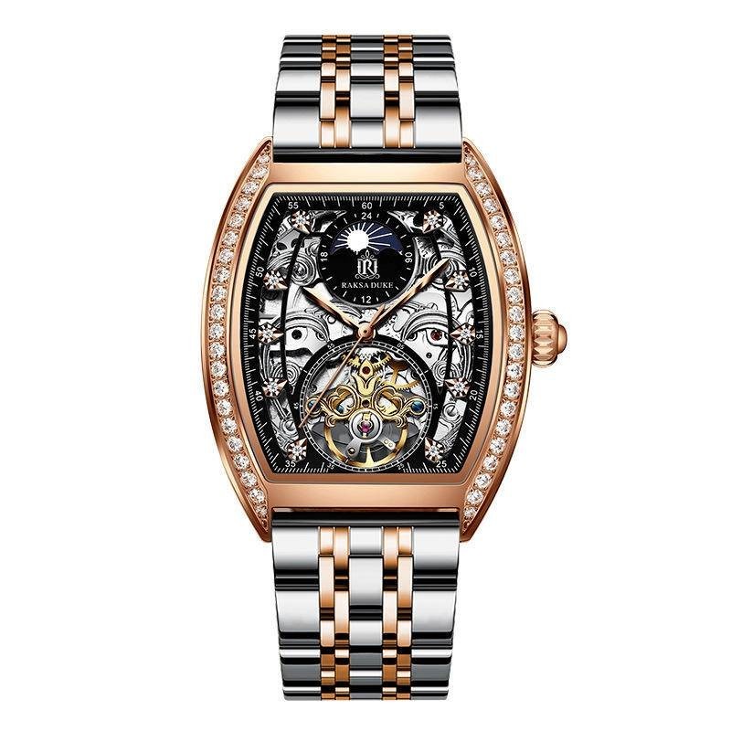 Relógio Mecânico Duke Rosear Marca Rosear Relógio Mecânico de Moda em ...
