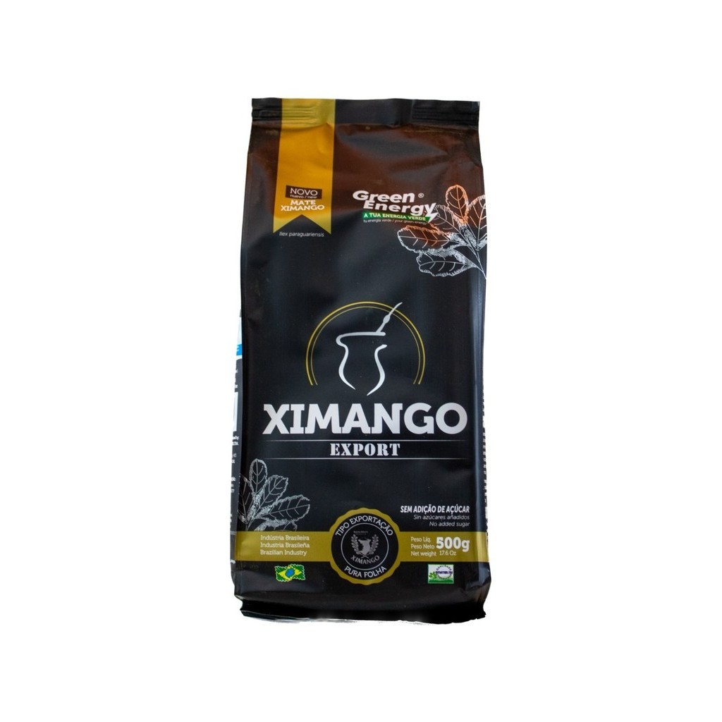 Erva mate Ximango Padrão Export Pura Folha 500 g | Shopee Brasil