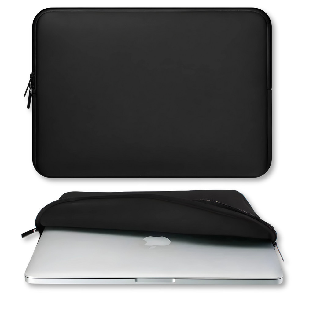 Capa Case Neoprene Slim Premium Cor Preto Para Notebook HP/ Dell/ Acer ...