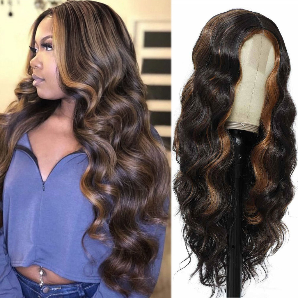 Br507 wig lace peruca cacheada orgânica preta/loiro/branca/marrom ...