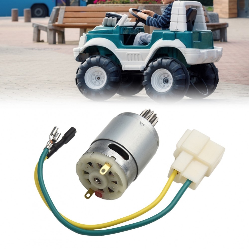 Rs5500 RS390 RS380 12V 6V DL555 24V 10 Dentes Motor De Carro Elétrico ...