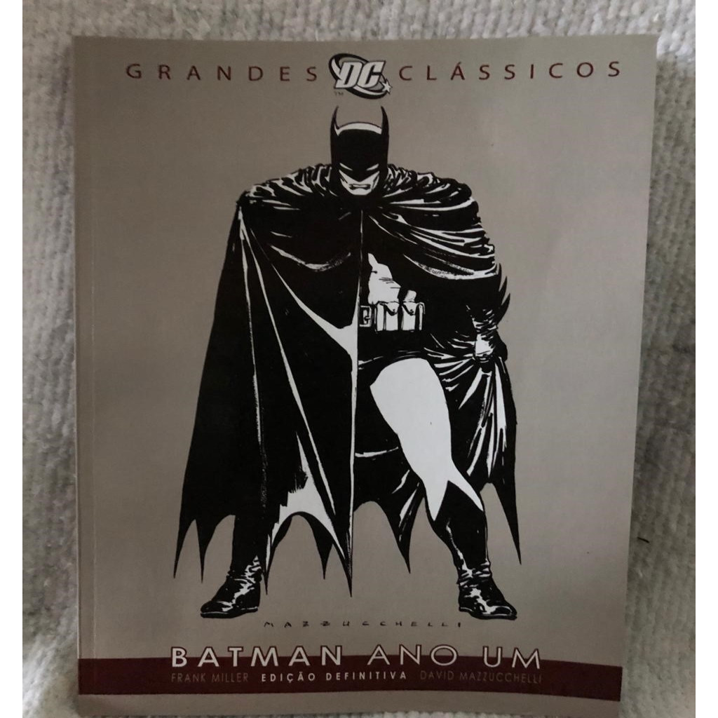 grandes classicos Batman Ano Um autor Frank miller e David Mazzucchelli ...