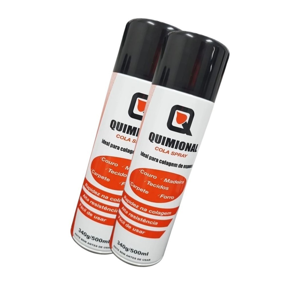 Kit 2 Cola Spray P/ Espuma Acústica Alto Rendimento | Shopee Brasil