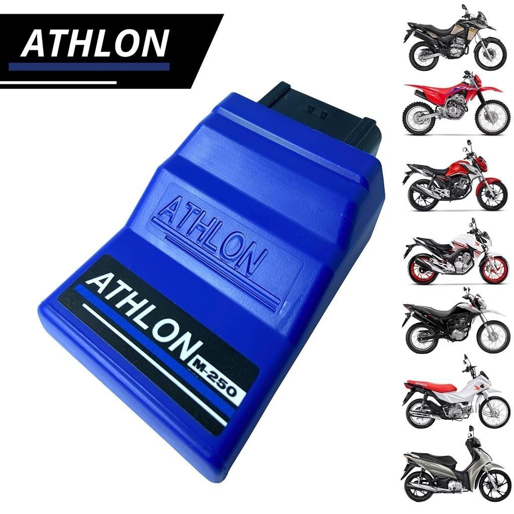 Modulo Athlon Preparacao De Moto Honda Mono Cilindro160 Start Fan CB CG Falcon BROS XRE TWISTER ...