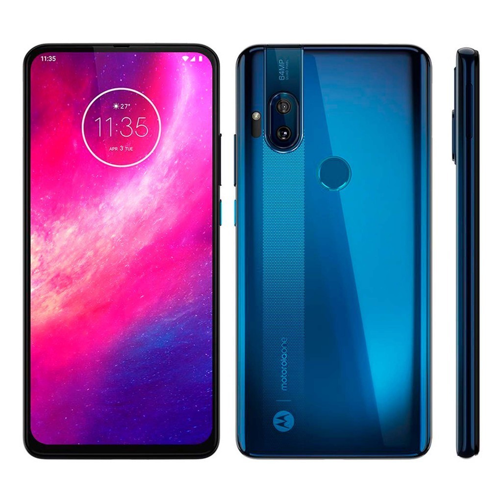 Smartphone Motorola One Hyper Dual Chip 4GB 128 GB Azul Oceano | Shopee ...