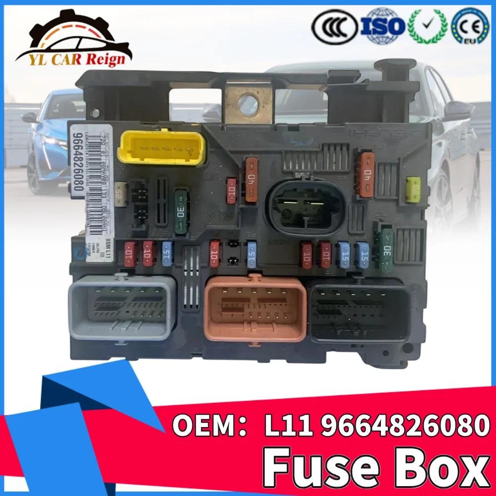 Para Peugeot 207 307 Citroen C4 BSM L11 Caixa De Fusíveis 9661087080 ...