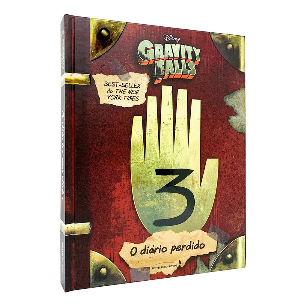 O Diário Perdido De Gravity Falls Volume 3 Capa Dura Shopee Brasil 1475
