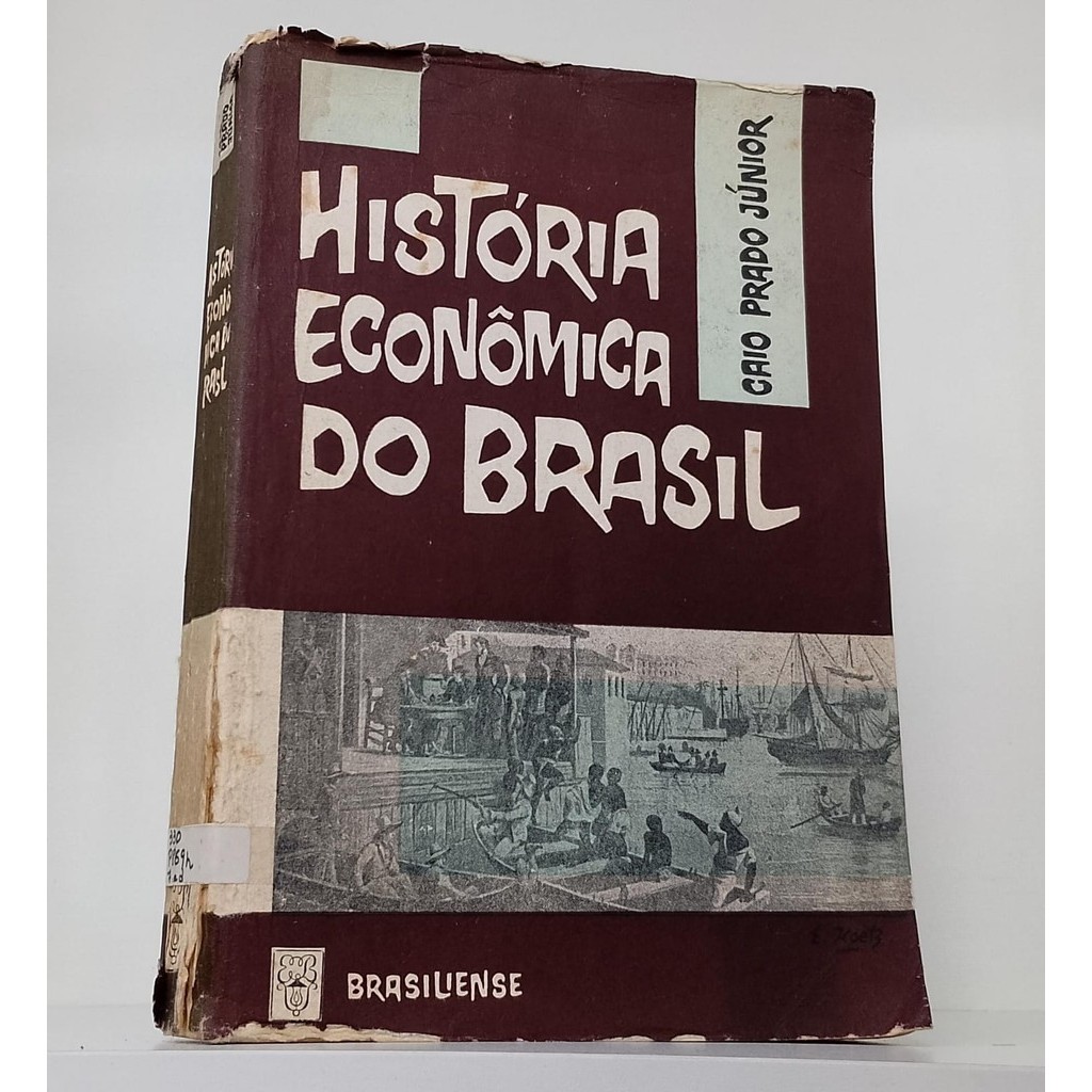 Livro Historia Economica do Brasil Caio Prado Junior 1962 | Shopee Brasil
