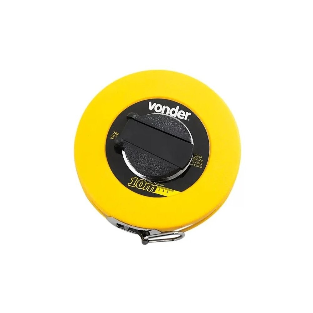 Trena 10m Amarela Fechada em Fibra de Vidro - Vonder | Shopee Brasil