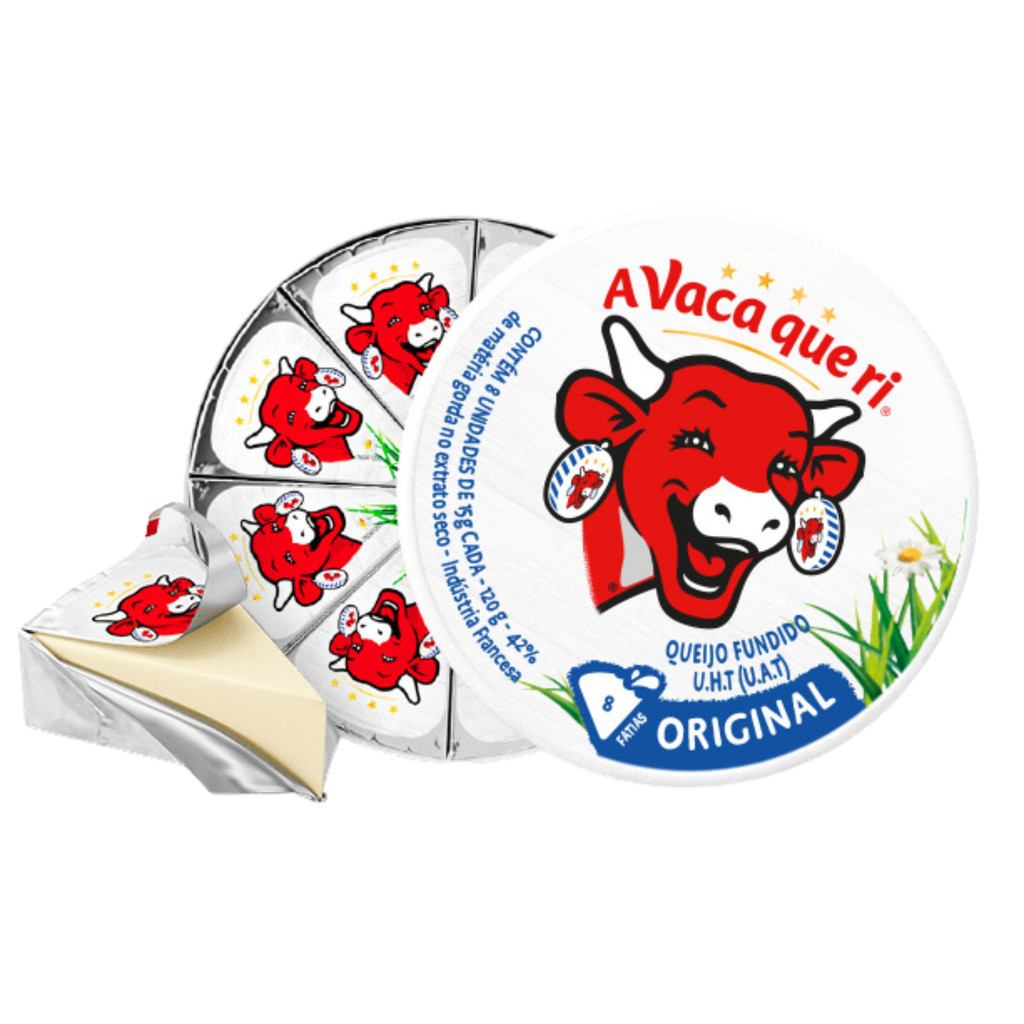 QUEIJO FRANCES A VACA QUE RI 120G | Shopee Brasil