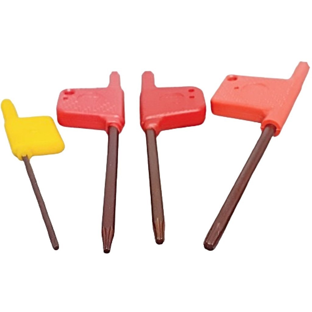 kit 4 Chaves Torque T6-T7-T8-T15 Para Suporte Torneamento | Shopee Brasil