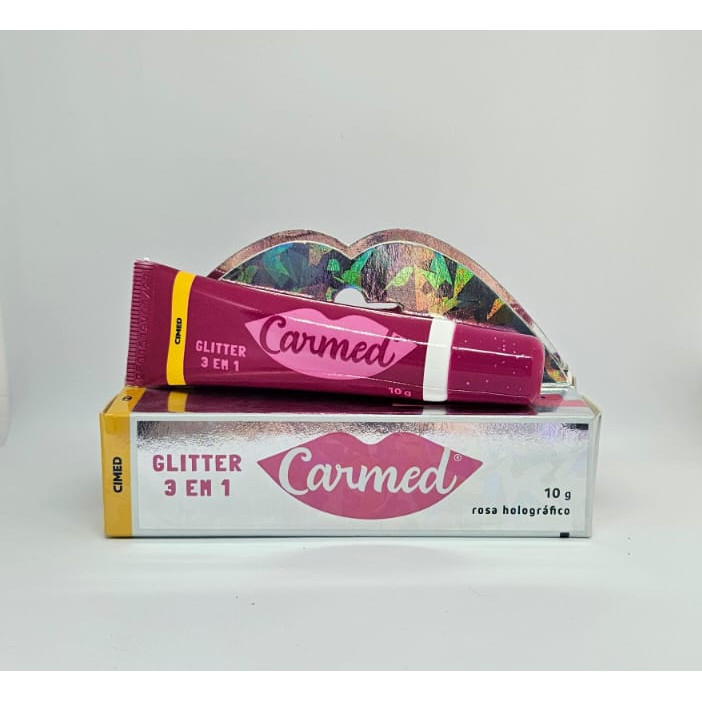 Glitter 3 em 1 Carmed Edição Limitada Carnaval | Shopee Brasil