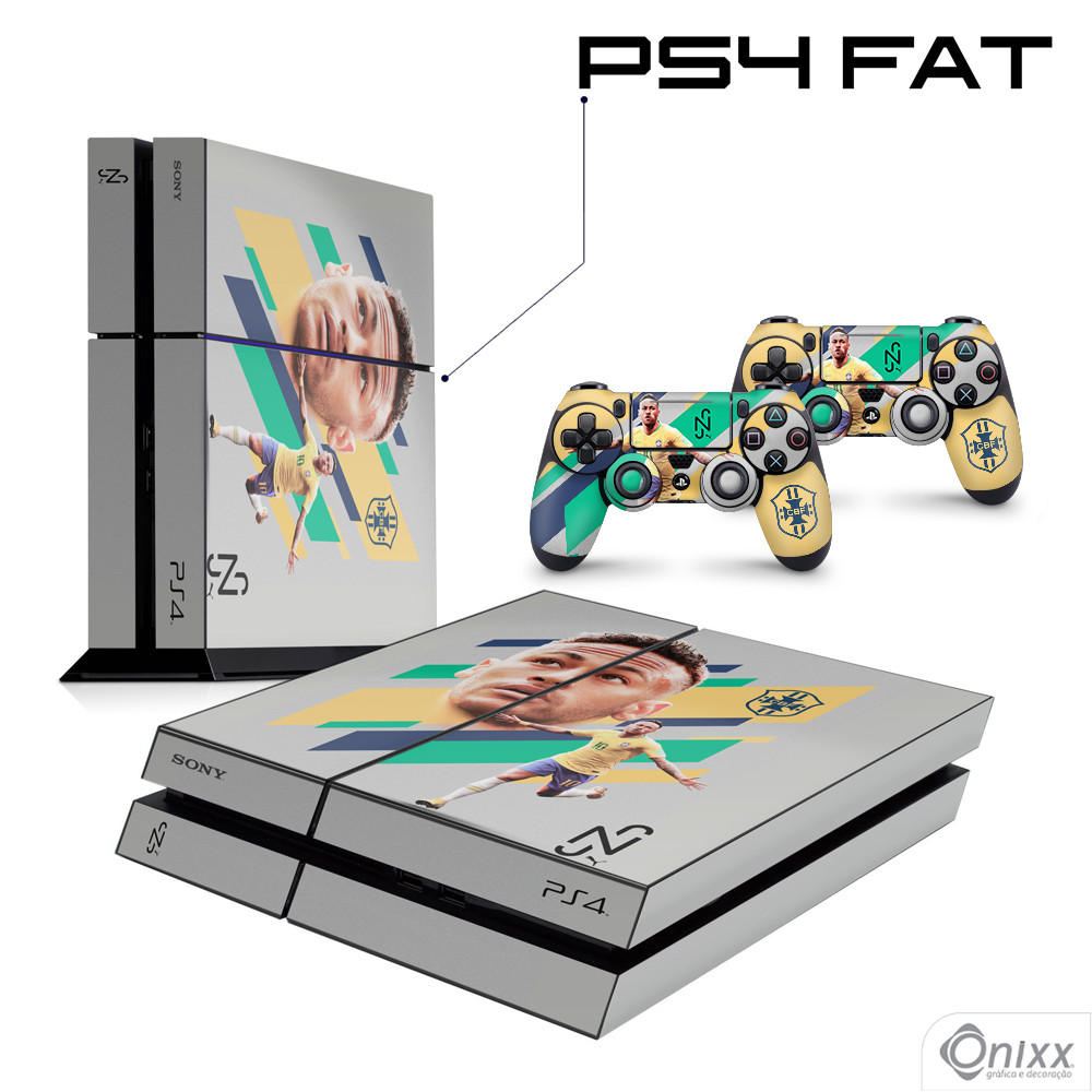 Skin PS4 FAT Adesiva NJR - Brasil | Shopee Brasil