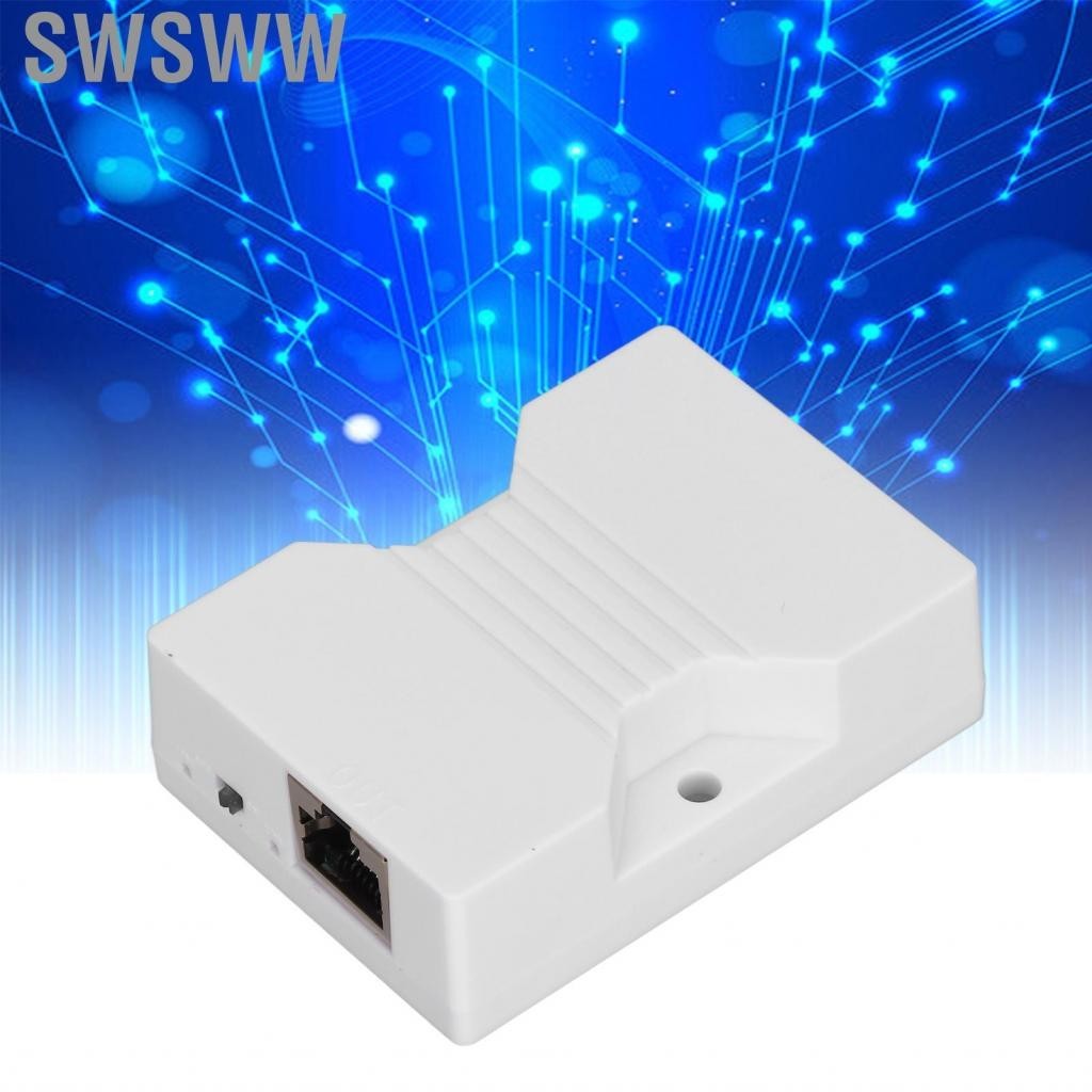 Swsww Poe Extender PoE Signal Amplifier Extend Distance Over 100/200 ...