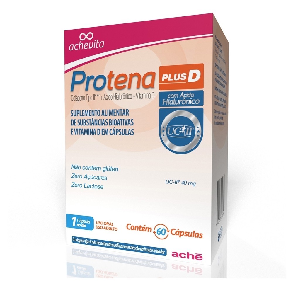 Protena Plus D com 60 Cápsulas | Shopee Brasil