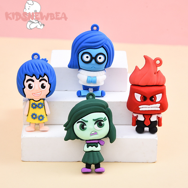 KidsNewbea INSIDE OUT Chaveiro Dentro Fora , Divertido 2 Desenhos ...