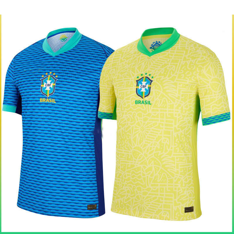 Camisa De Equipe Brazil Home AWAY Masculino 24/25 | Shopee Brasil