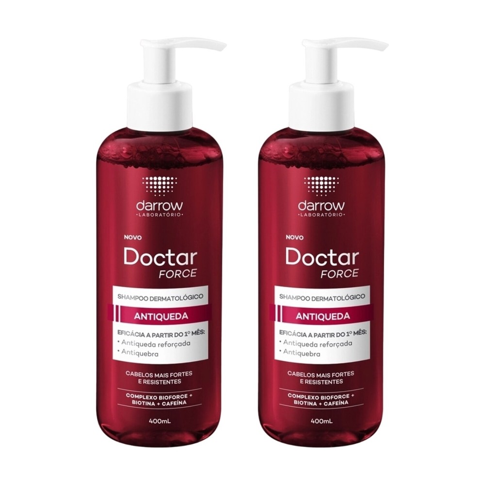 Kit 2 Unidades Shampoo Doctor Force Antiqueda 400ml | Shopee Brasil