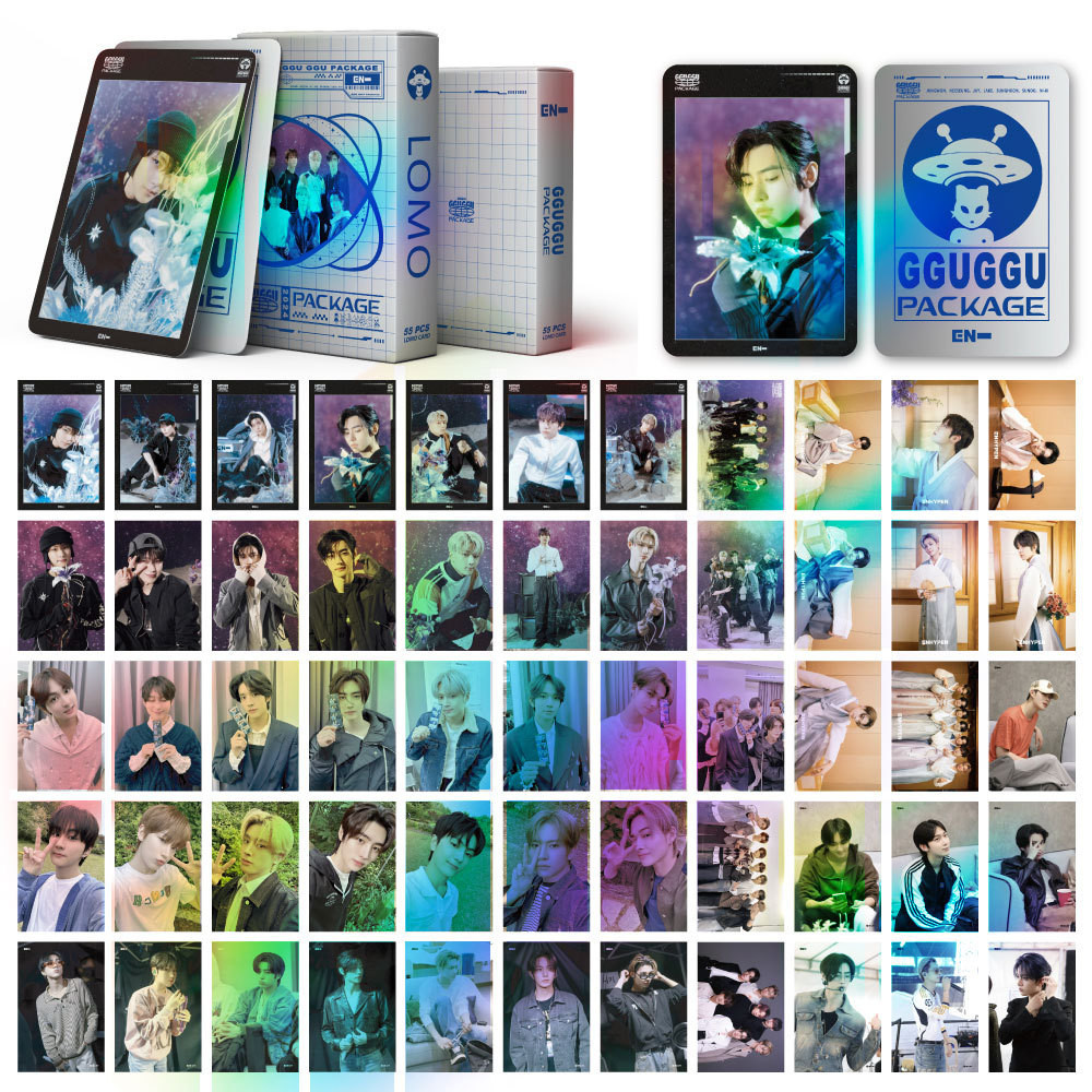 50-119pcs EN Holographic Postcards ROMANCE UNTOLD MEMORABILIA HEESEUNG ...