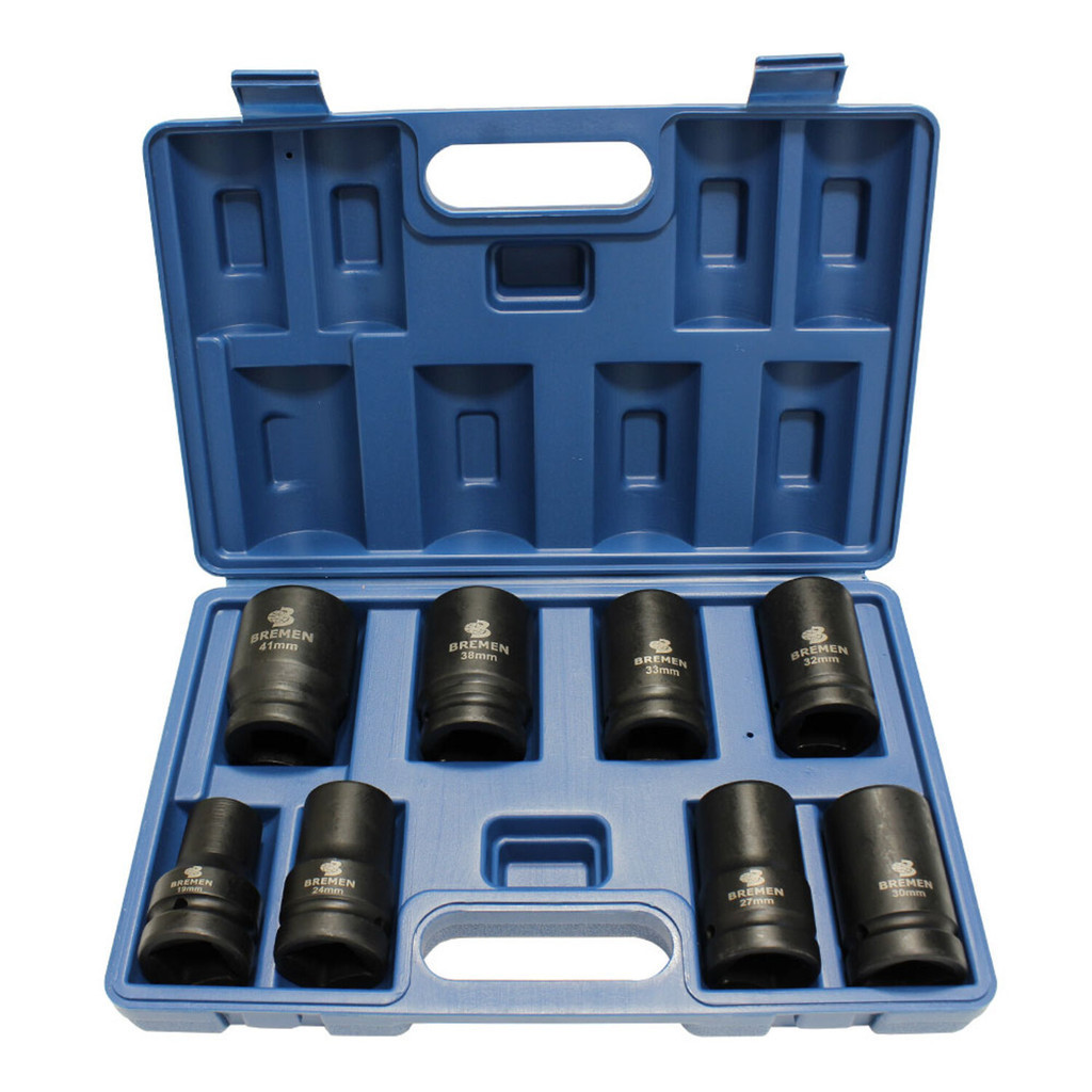 Kit Soquete de Impacto Com Acabamento Fosfatizado 1" Sextavado 19-41mm ...