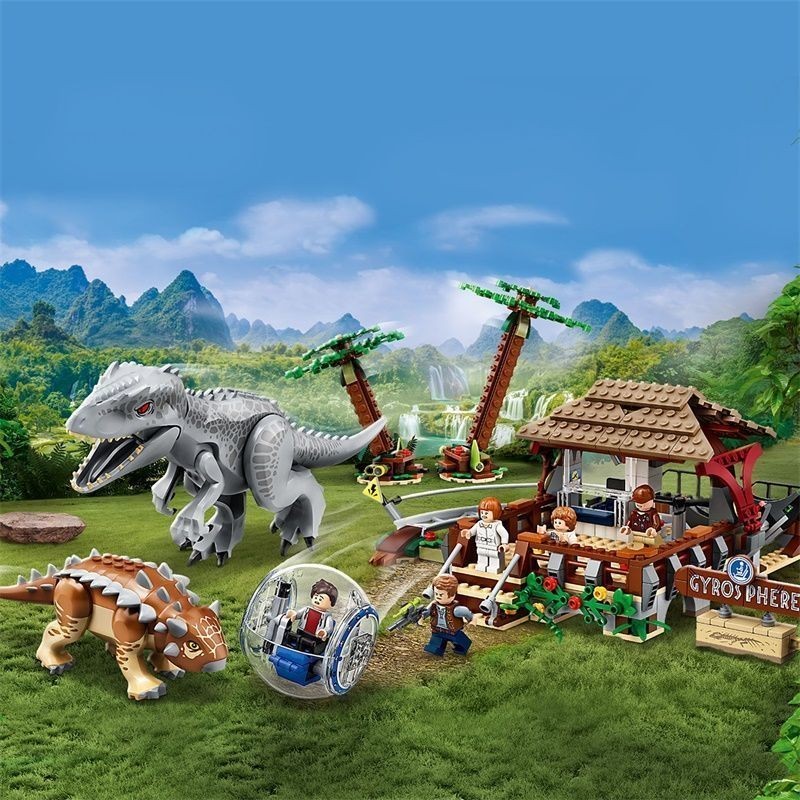 Novos blocos de construção de produtos Lego Jurássico Compatível ...